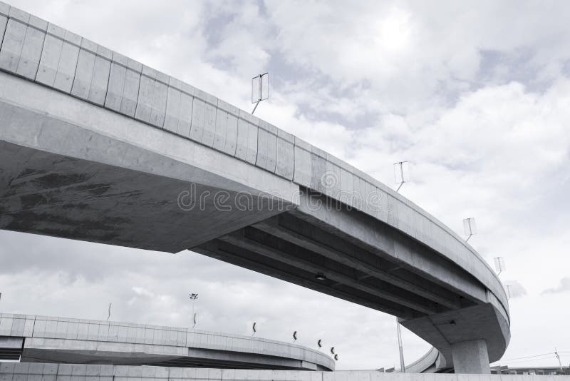 High way bridge stock photo. Image of road, curve, frame - 100783430
