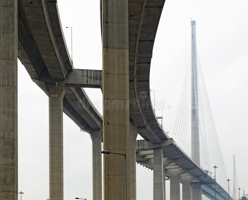 High way bridge stock photo. Image of drive, crossing - 40528384