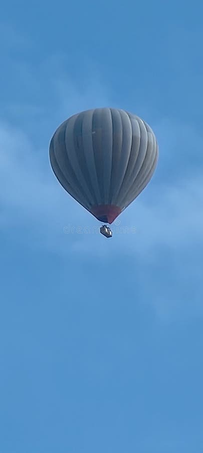Higher flying ballon stock photo. Image of airplane - 268849040