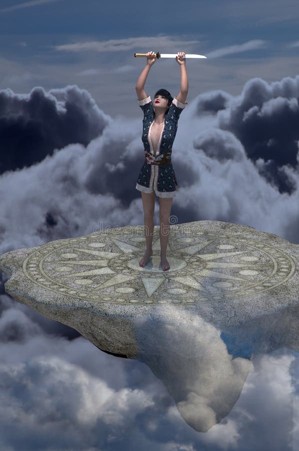 Higher Power stock photo. Image of female, pretty, woman - 25376238