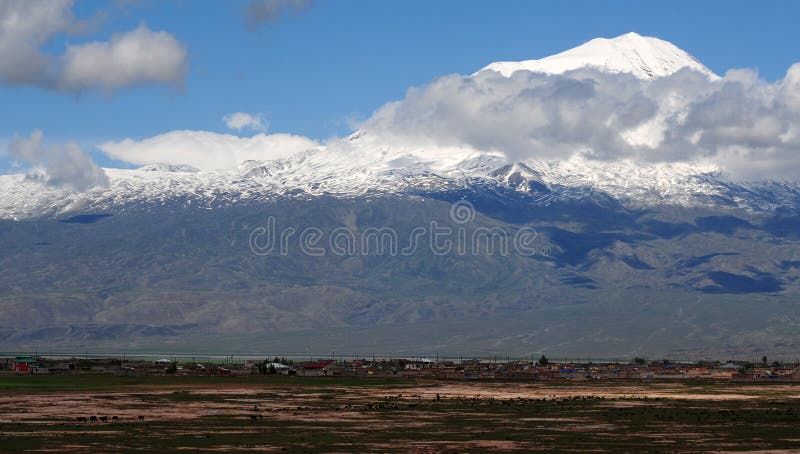 Agri Mountain - TURKEY stock photo. Image of morning - 265538578