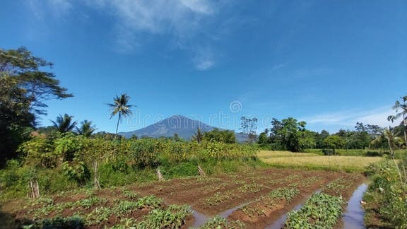 The Highest Mountain in West Java, Indonesia, Mount Ciremai Stock Image ...