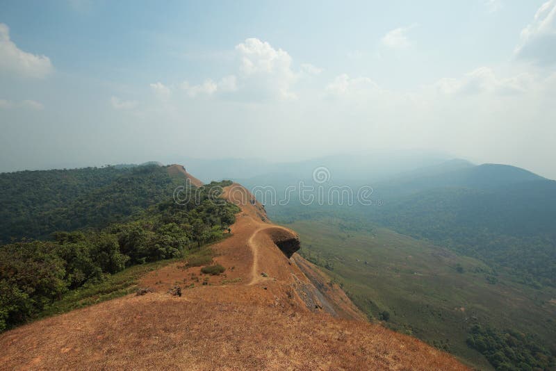 The Highest Point Has Mountains Stock Photo - Image of landscape, light ...
