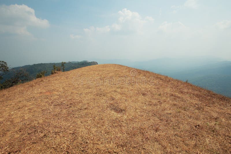 The Highest Point Has Mountains Stock Image - Image of background ...