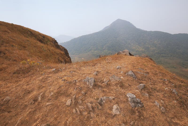 The Highest Point Has Mountains Stock Image - Image of view, asia ...