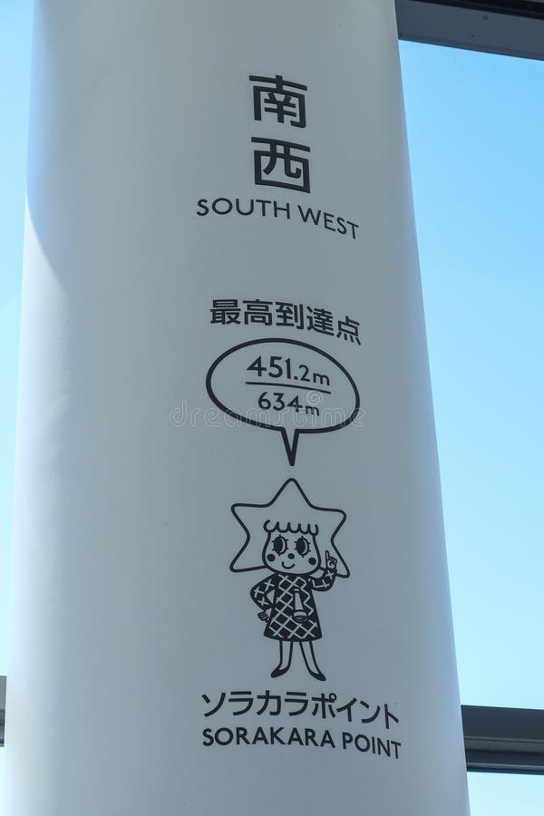 The Highest Point Sign at Tokyo Skytree Editorial Photo - Image of ...