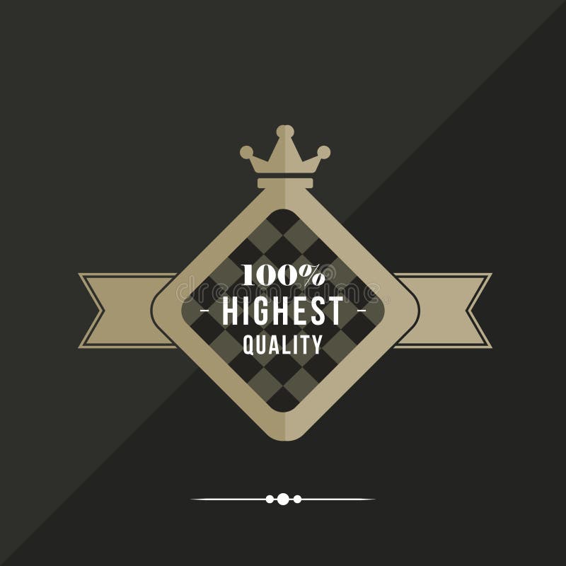 Highest Quality Label. Vector Illustration Decorative Design Stock ...