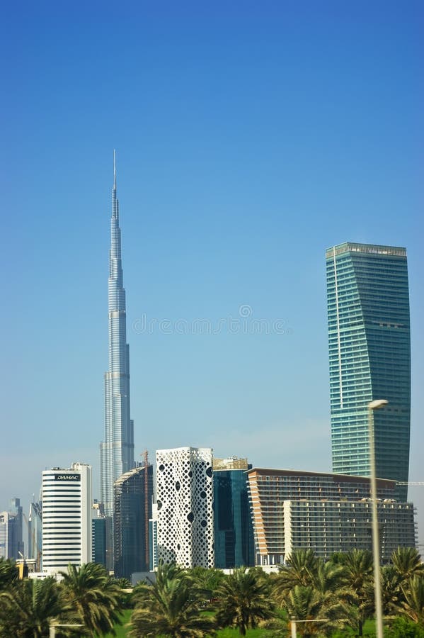 Highest Skyscraper in the World Editorial Image - Image of east ...