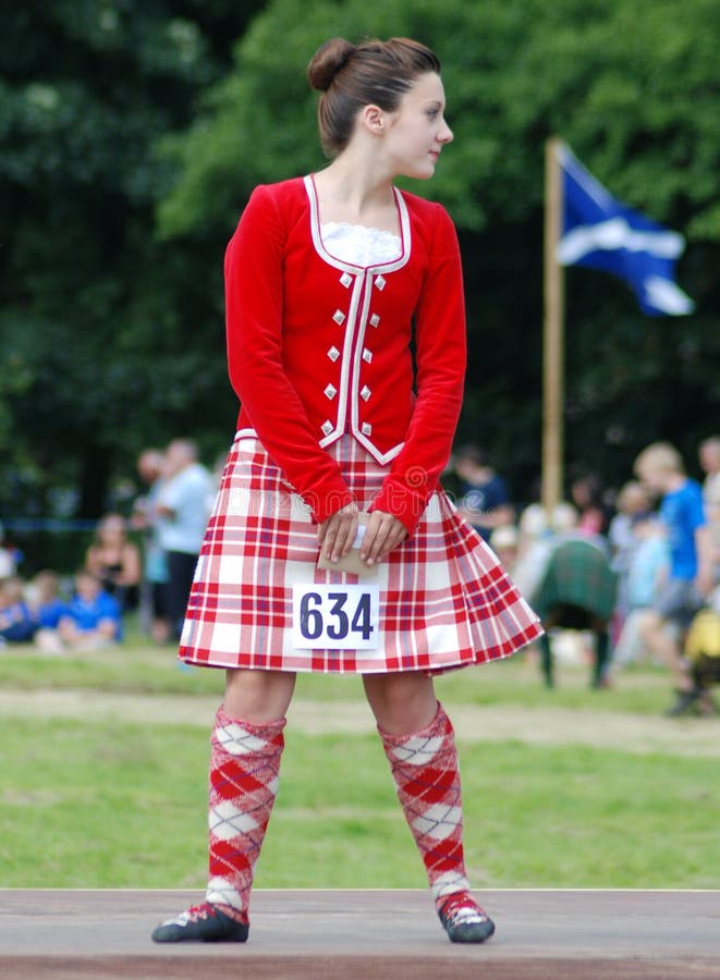 Highland Dancer editorial stock image. Image of dance - 10945084