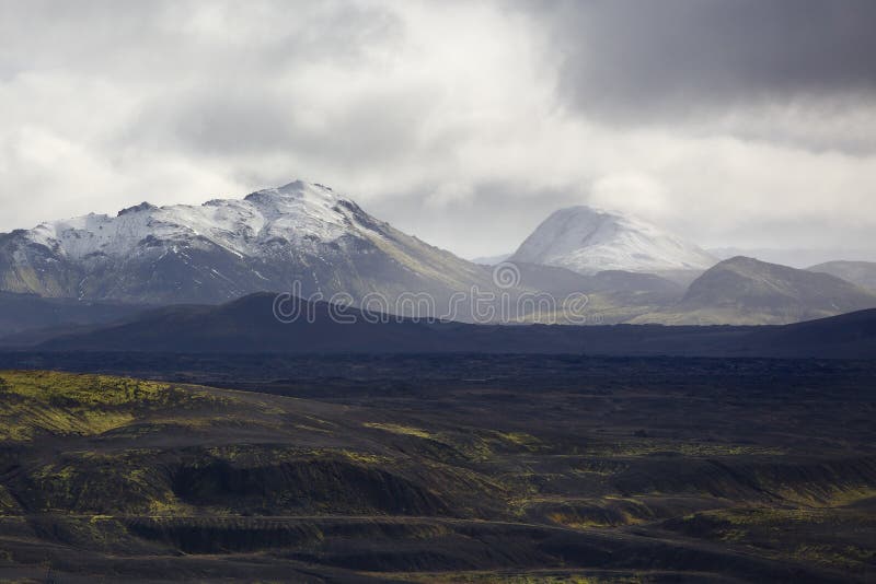 Highland landscape stock image. Image of range, iceland - 37998179