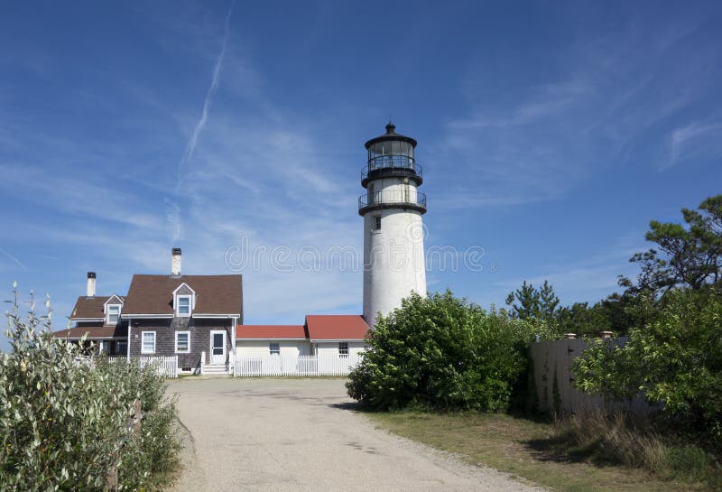 Highland Light House stock photo. Image of beacon, coastal - 59991172