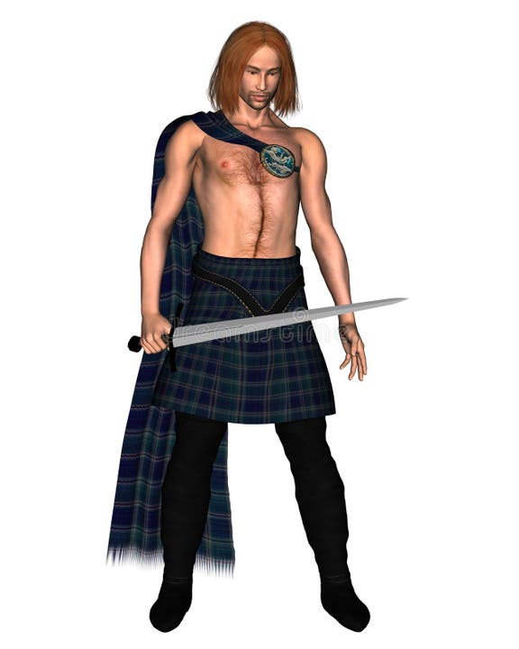 Highlander Man Stock Illustrations – 485 Highlander Man Stock ...