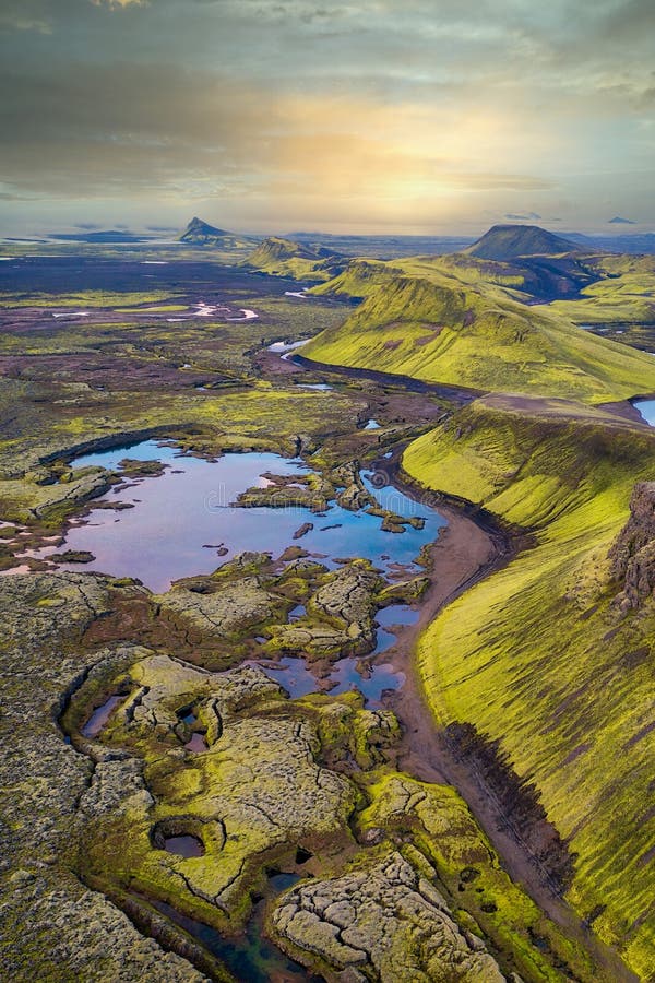Highlands in Southern Iceland Taken in August 2020 Stock Photo - Image ...