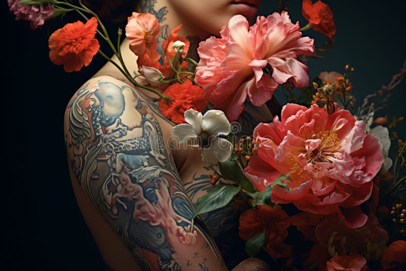 Highlight the Beauty of Floral Symbolism in Stock Illustration ...