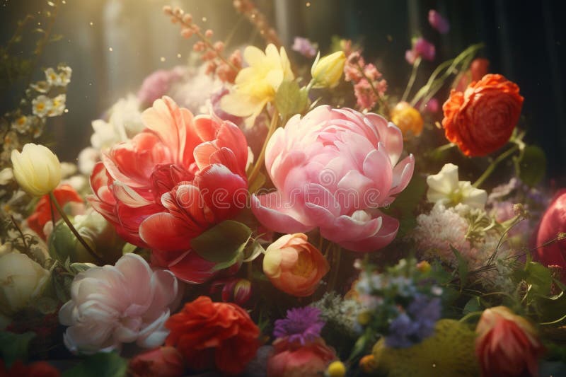 Highlight the Concept of Flower Symbolism in Stock Illustration ...