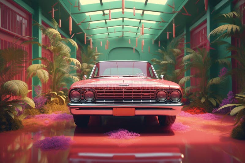 Highlight the Concept of Nostalgia and Retro Stock Illustration ...