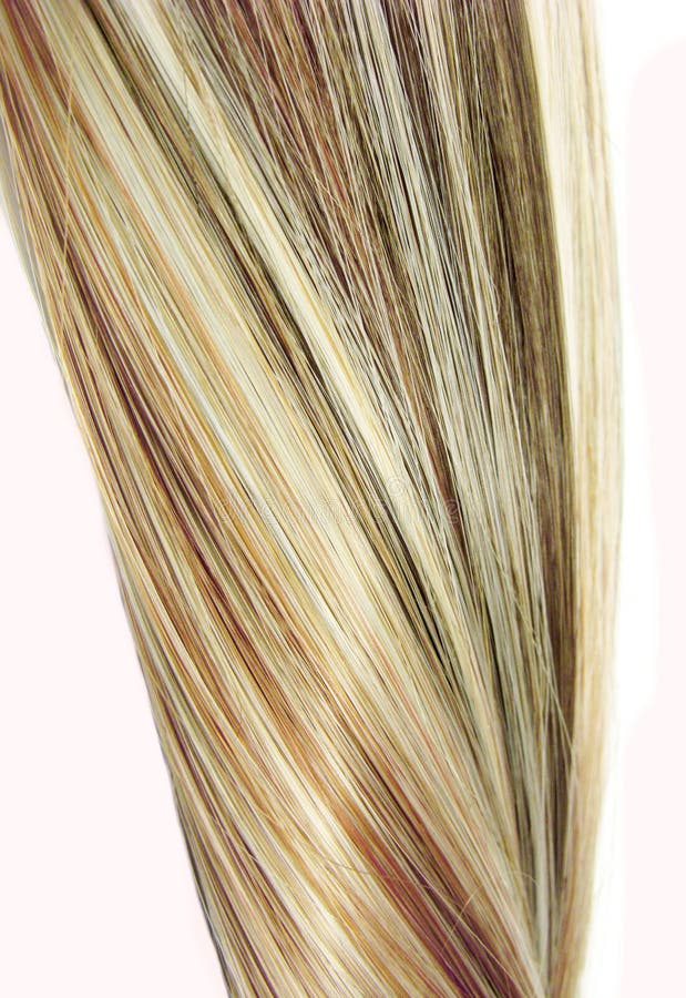 Highlight Hair Texture Background Stock Image - Image of isolated ...