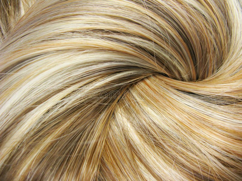 Highlight Hair Texture Background Stock Image - Image of female, brown ...