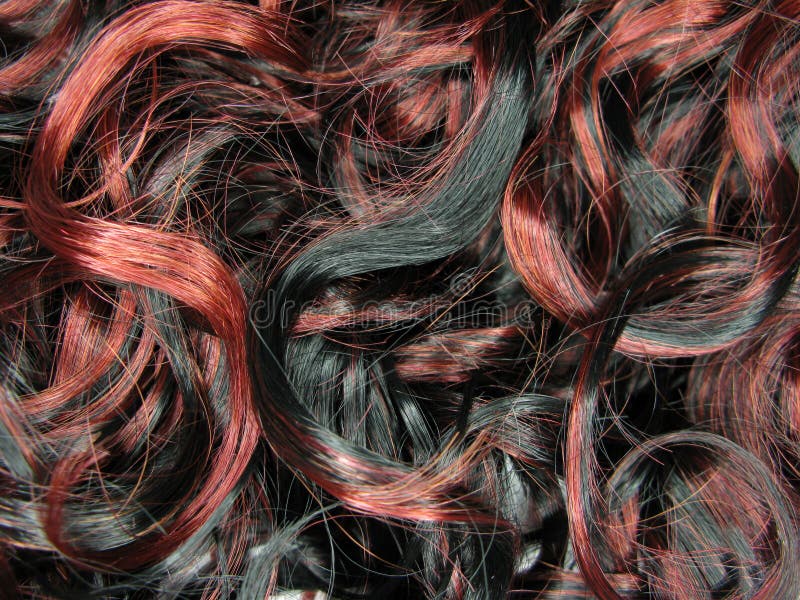 Highlight Hair Texture Background Stock Image - Image of ringlet, body ...