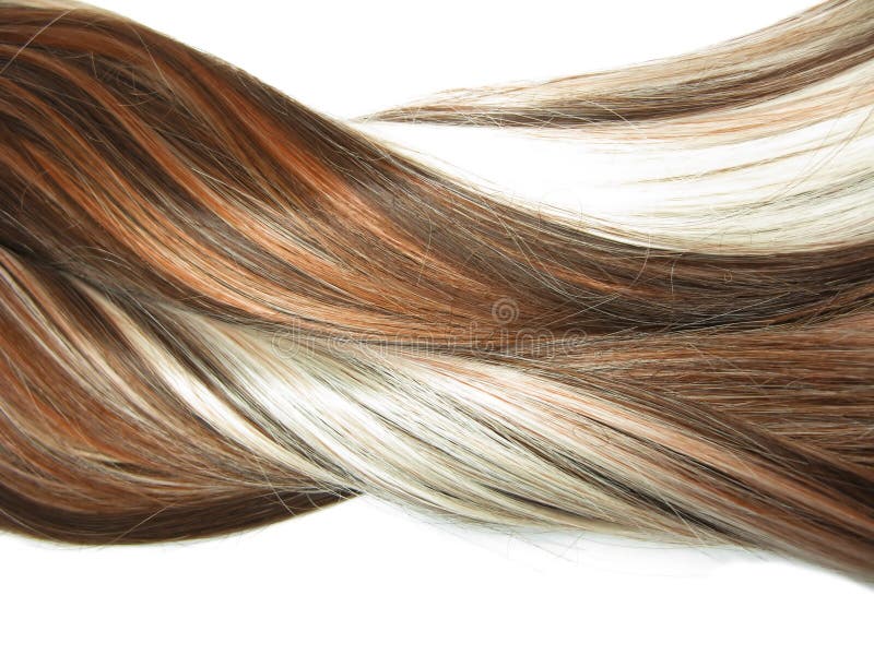 Highlight Hair Texture Background Stock Photo - Image of ringlet ...