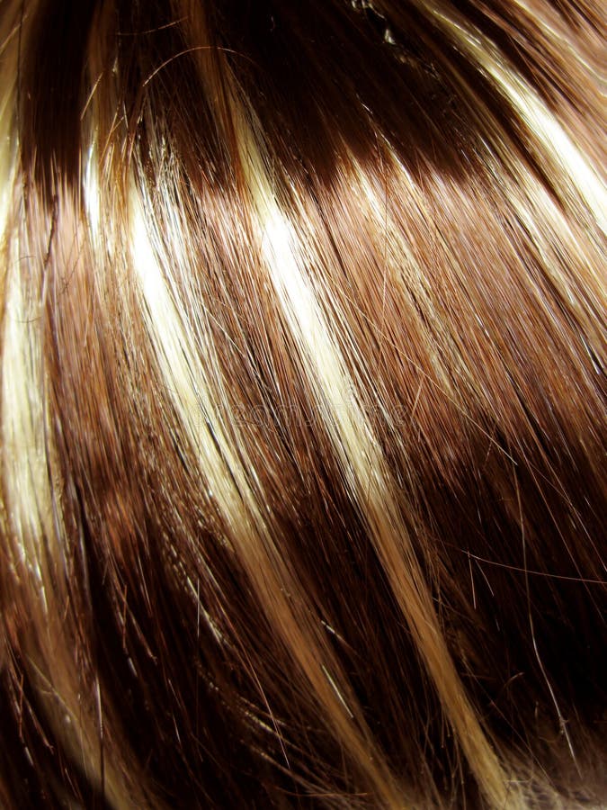 Highlight Hair Texture Background Stock Image - Image of isolated ...