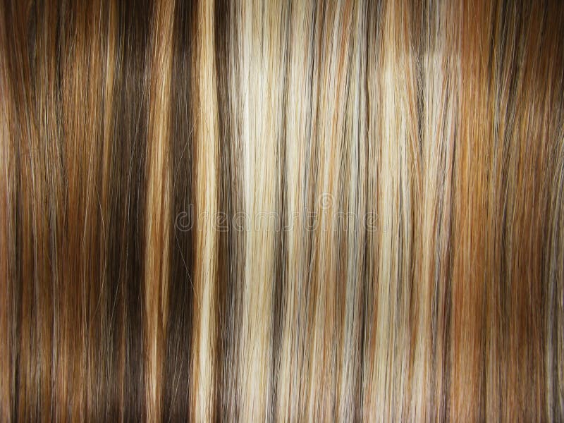 Highlight Hair Texture Background Stock Image - Image of highlight ...
