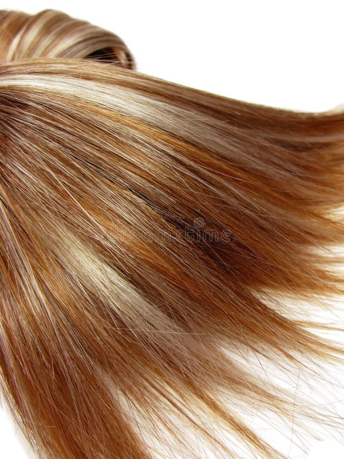 Highlight Hair Texture Background Stock Photo - Image of hair, gingery ...