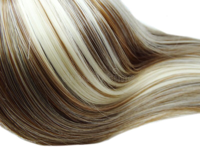 Highlight Hair Texture Background Stock Image - Image of gingery, color ...