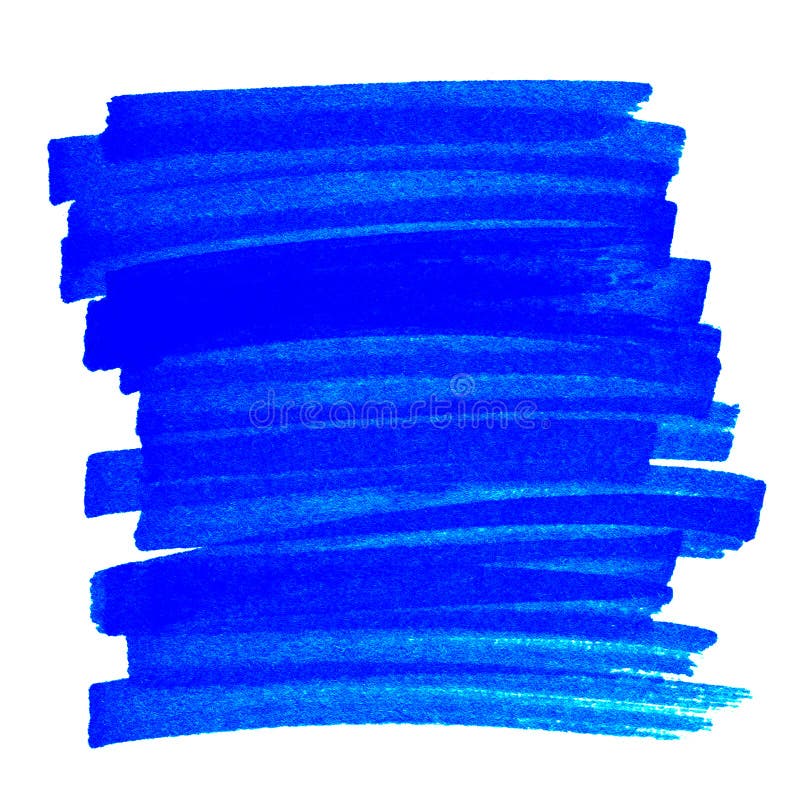 Highlight Pen Brush Blue for Marker, Highlighter Brush Marking for ...