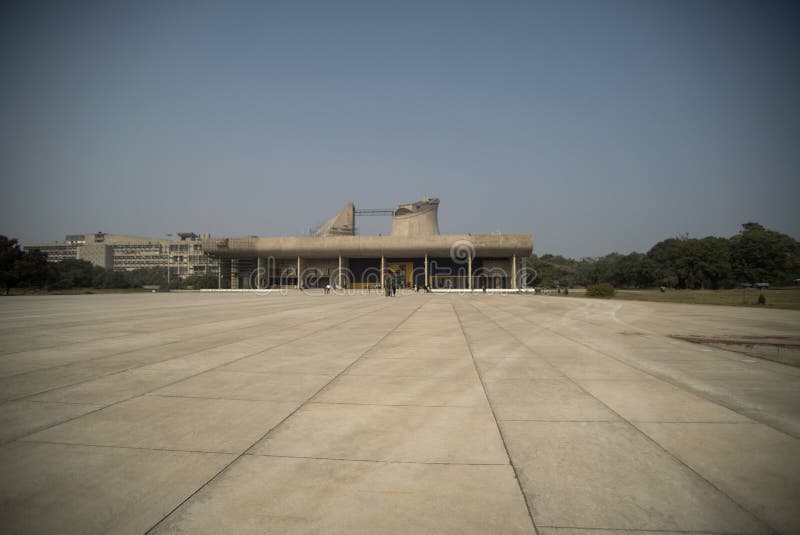 Highlight of the Planned City, Capitol Complex, Chandigarh Stock Image ...