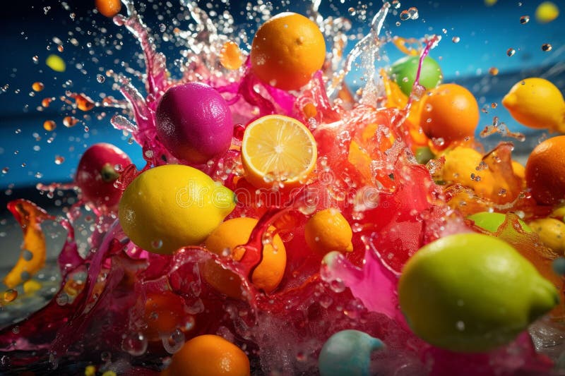 Highlight the Significance of Water in Holi Stock Illustration ...