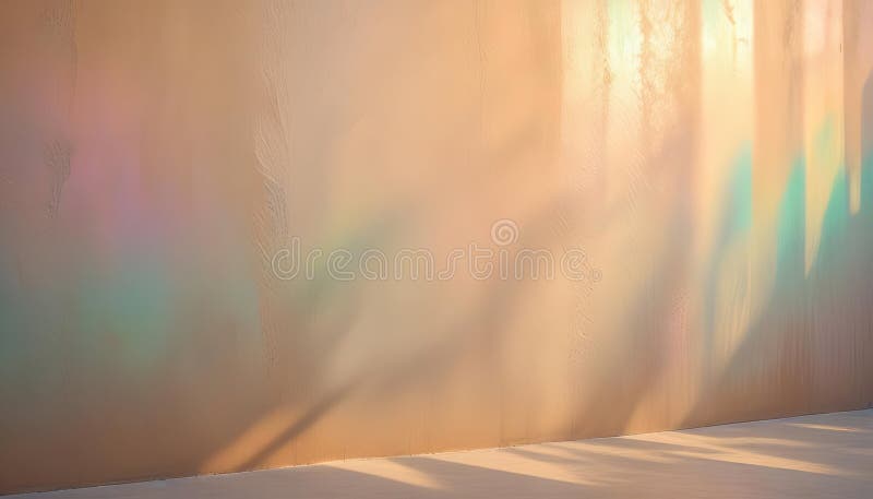 Highlighted Cement Wall Texture Beige Background Stock Illustration ...