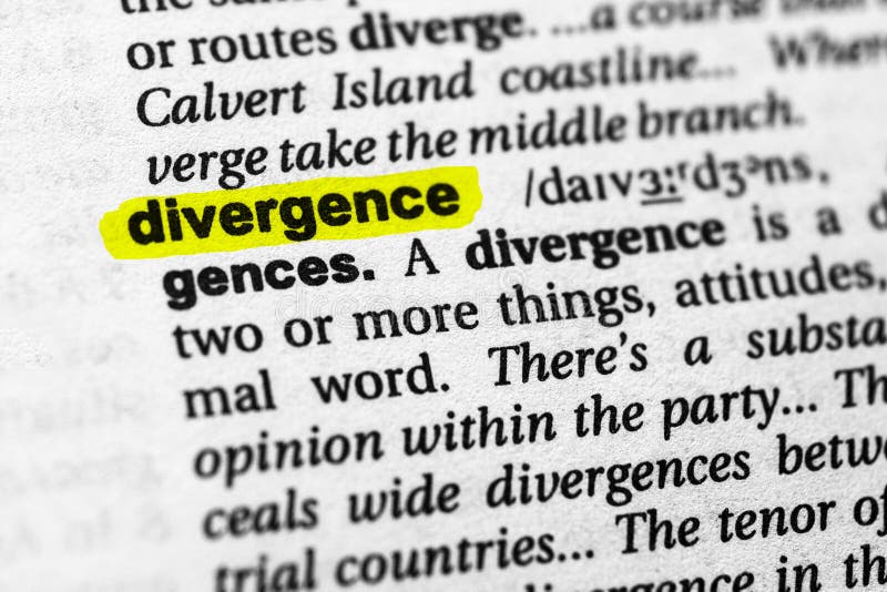 Highlighted Word Divergence Concept And Meaning Stock Image - Image of ... Highlighted Word Divergence Concept And Meaning Stock Image - Image of ...
