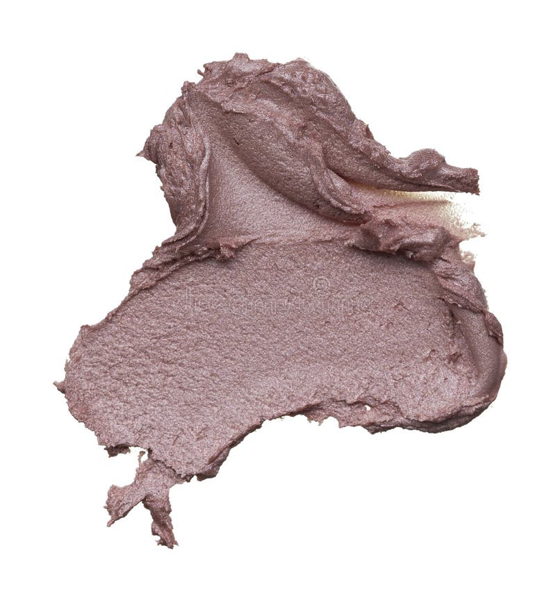 Highlighter Texture on White Background Stock Image - Image of lipstick ...
