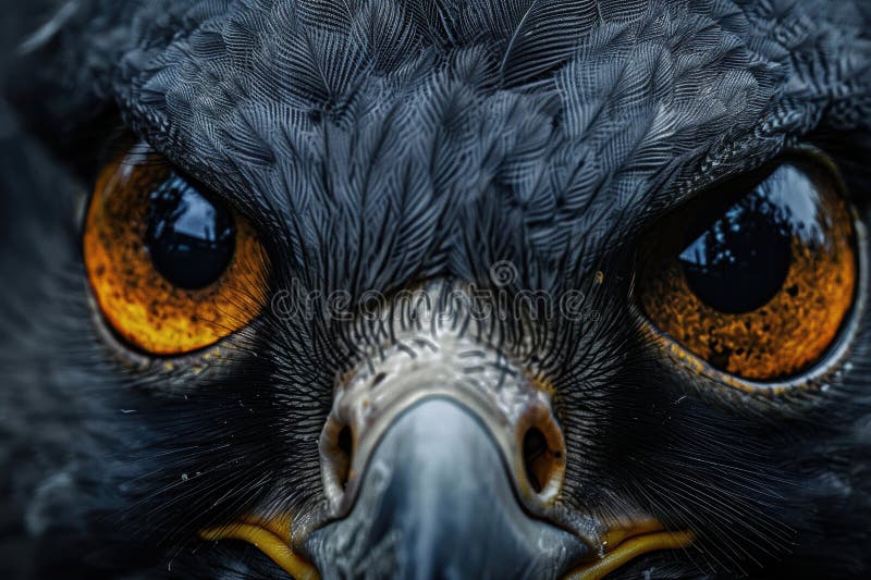 Peregrine Falcon Eye Close-Up: Symbol of Speed and Precision for ...