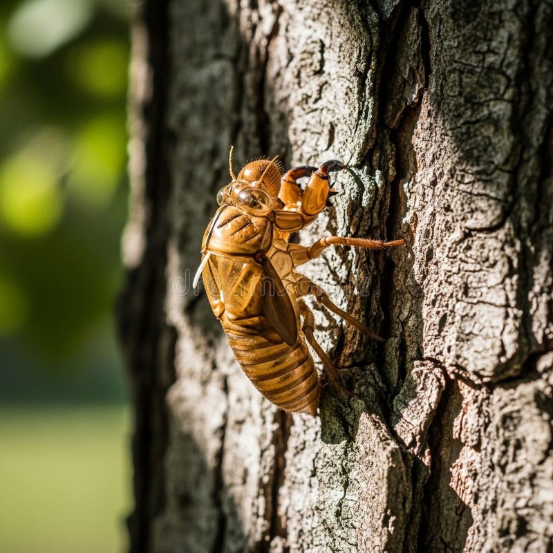 Cicada Natural Process Stock Illustrations – 36 Cicada Natural Process ...