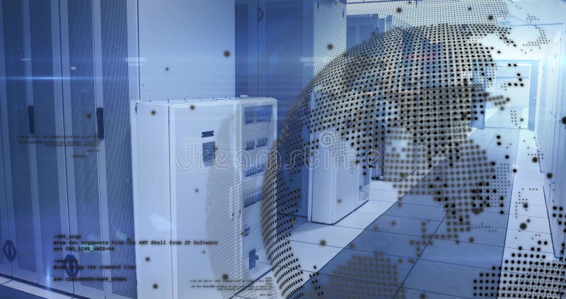 Highlighting Server Cabinets on Floor Tiles at Data Center, with Code ...