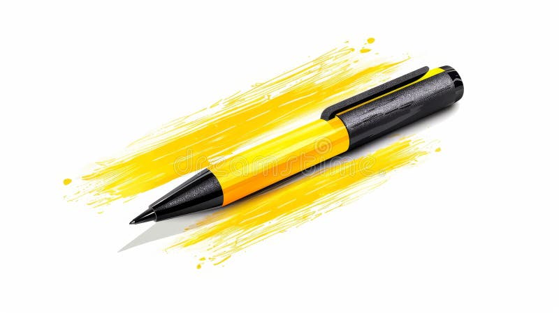 Highlighting Text, Underlining Important, Highlighting, Marking. Yellow ...