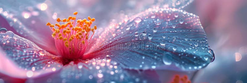Highlighting the Texture and Shape of Pollen Grains on a Flower ...