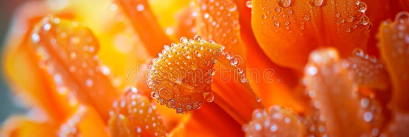 Highlighting the Texture and Shape of Pollen Grains on a Flower ...