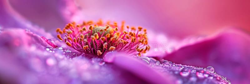 Highlighting the Texture and Shape of Pollen Grains on a Flower ...