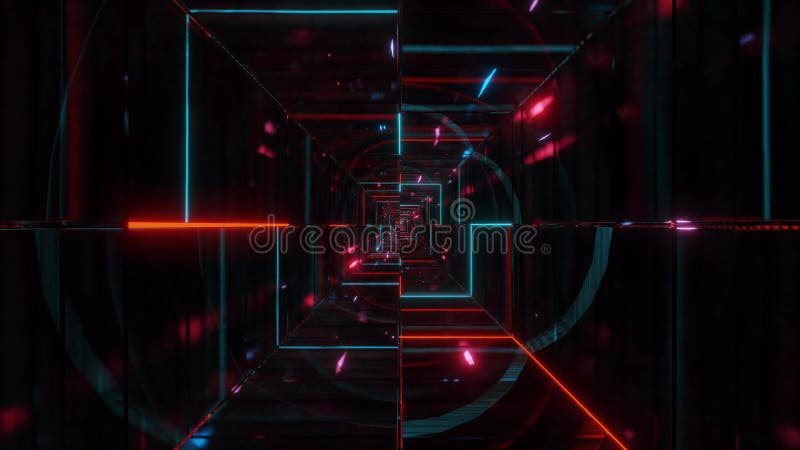 Highly Abstract Glowing Wireframe Fragments 3d Illustration Wallpaper ...