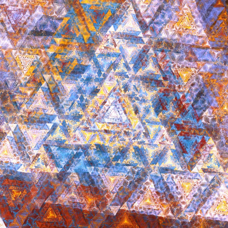 Highly Abstract Linier Fractal Stock Image - Image of blur, effect ...