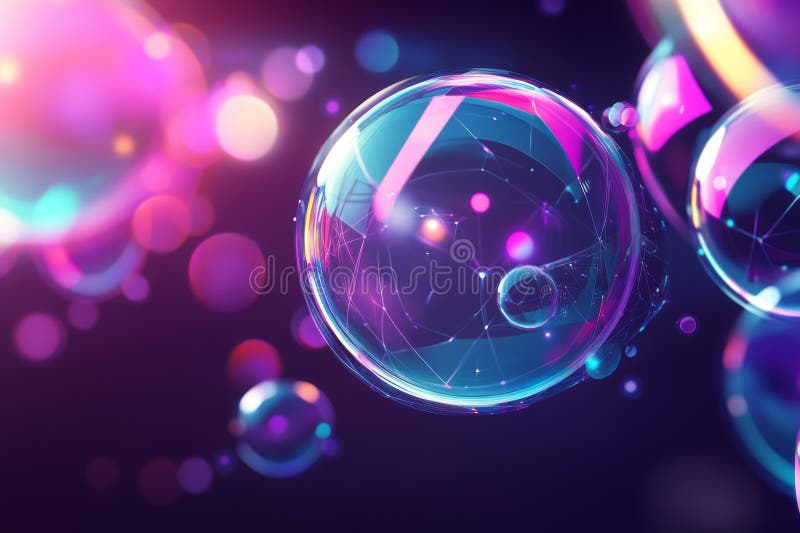 A Highly Advanced Futuristic Technology Abstract Background Image Stock ...