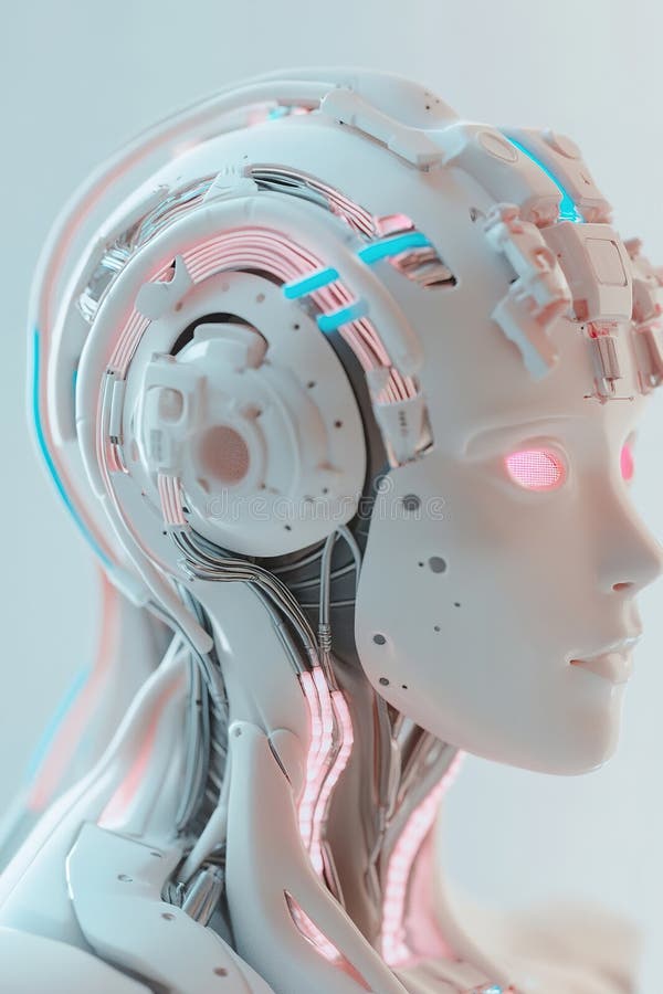 This Highly Advanced Humanoid Robot Features Glowing Neural Network ...