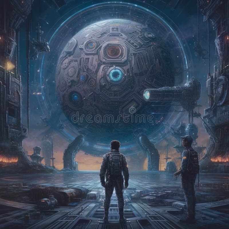 Highly creative cosmic art stock illustration. Illustration of ...