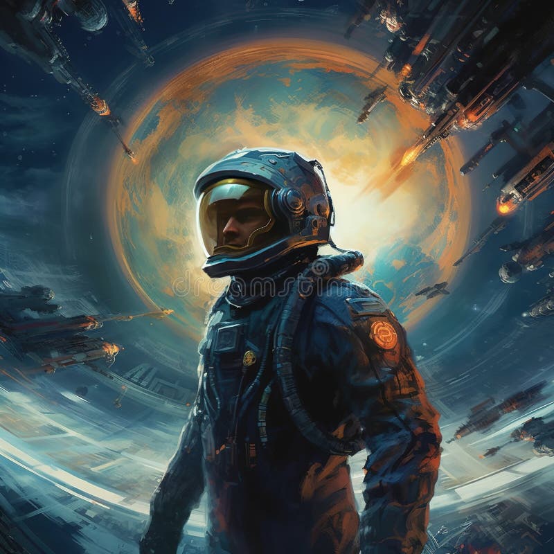 Highly creative cosmic art stock illustration. Illustration of flame ...