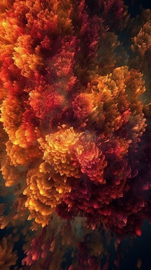 Highly creative cosmic art stock illustration. Illustration of flame ...