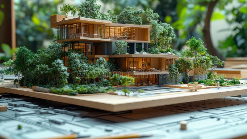 A Highly Detailed Architectural Model of a Sustainable Building ...