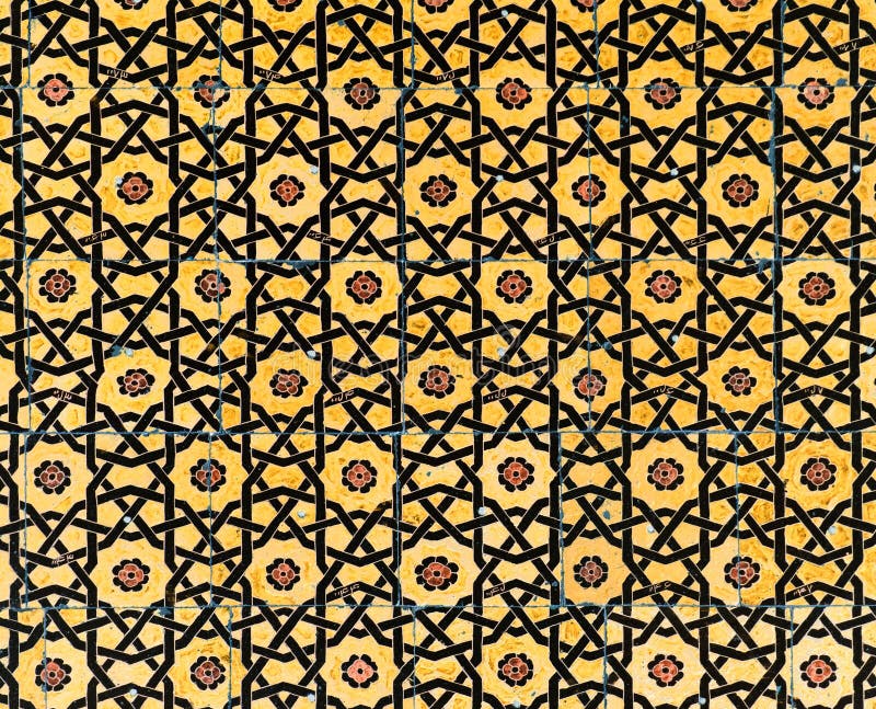 Middle Eastern Tile Pattern Stock Illustration - Illustration of ...